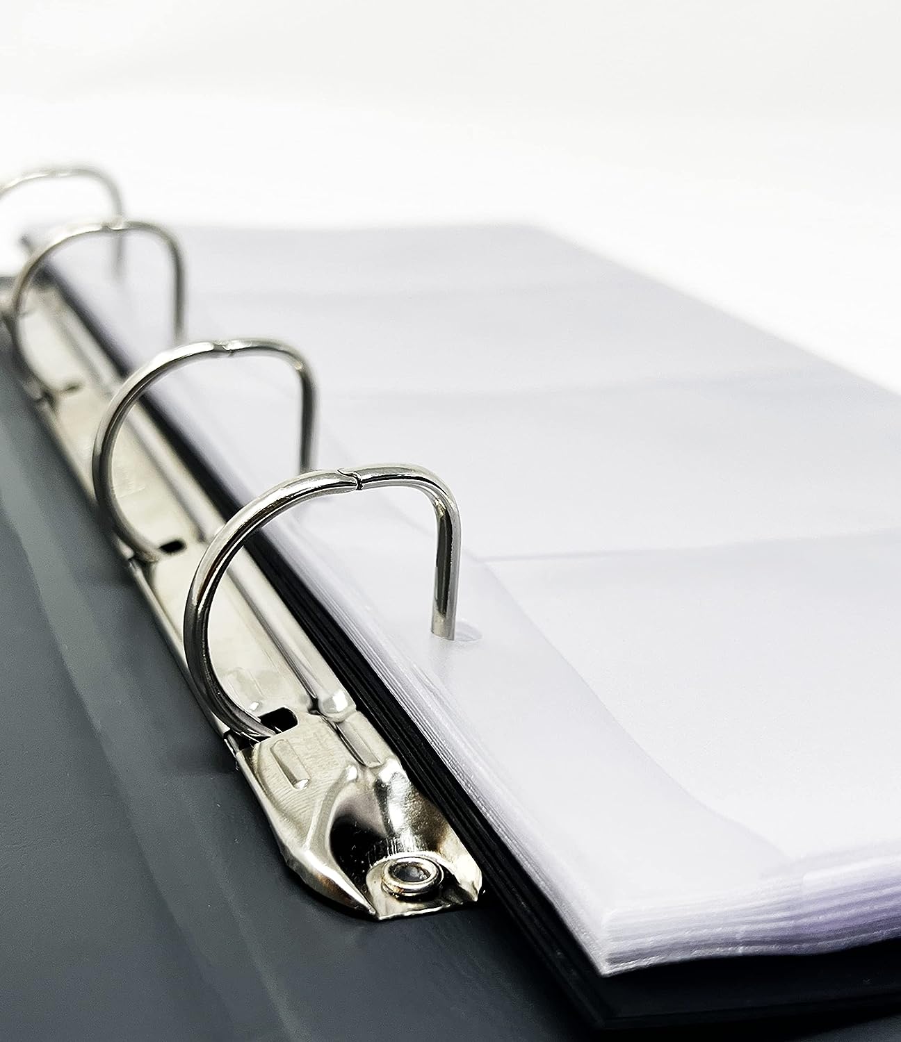 A4 Blue Square Cut Manilla Folders for Office - Pack of 50