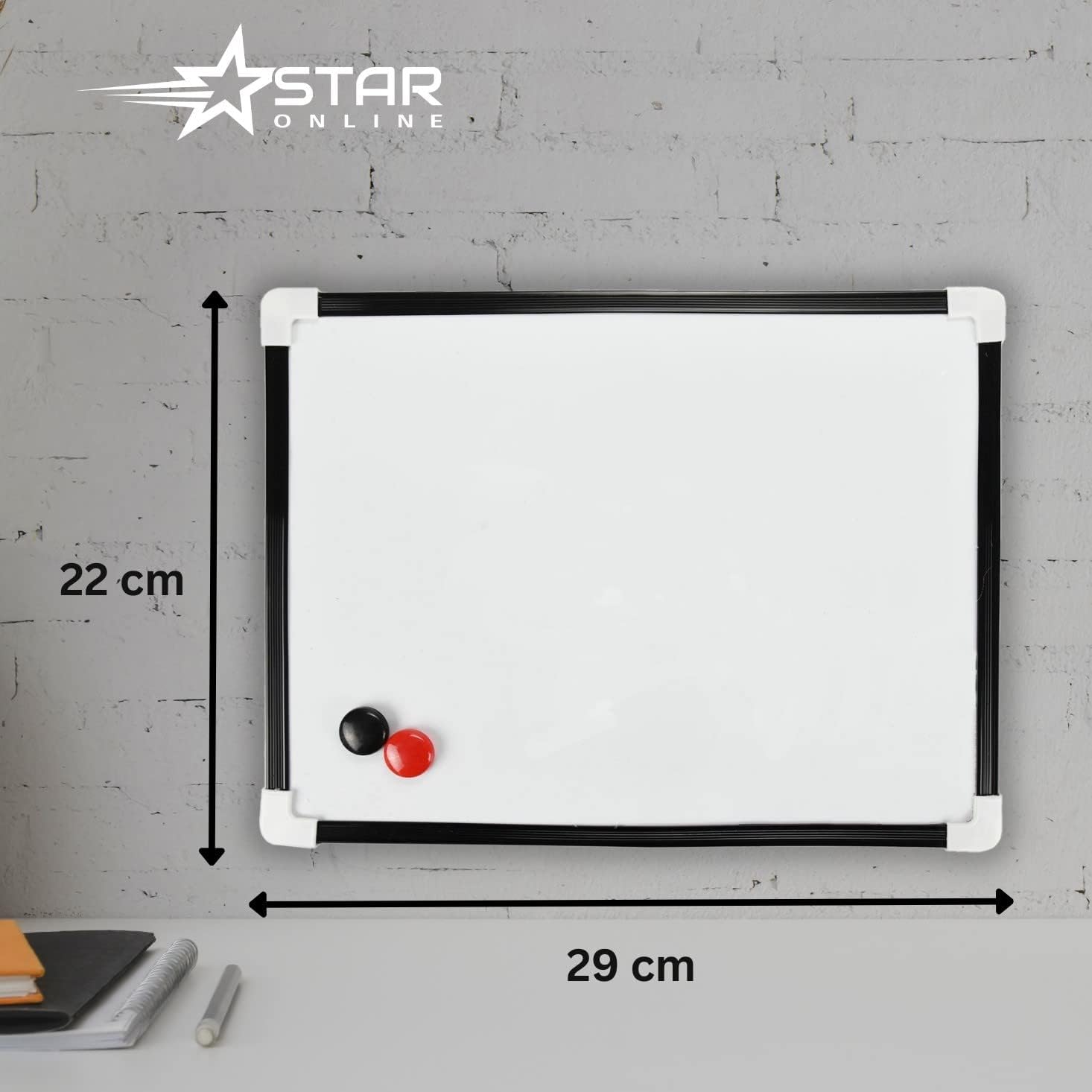 A4 Mini Portable Whiteboard Kit For Office & Kids Writing Board