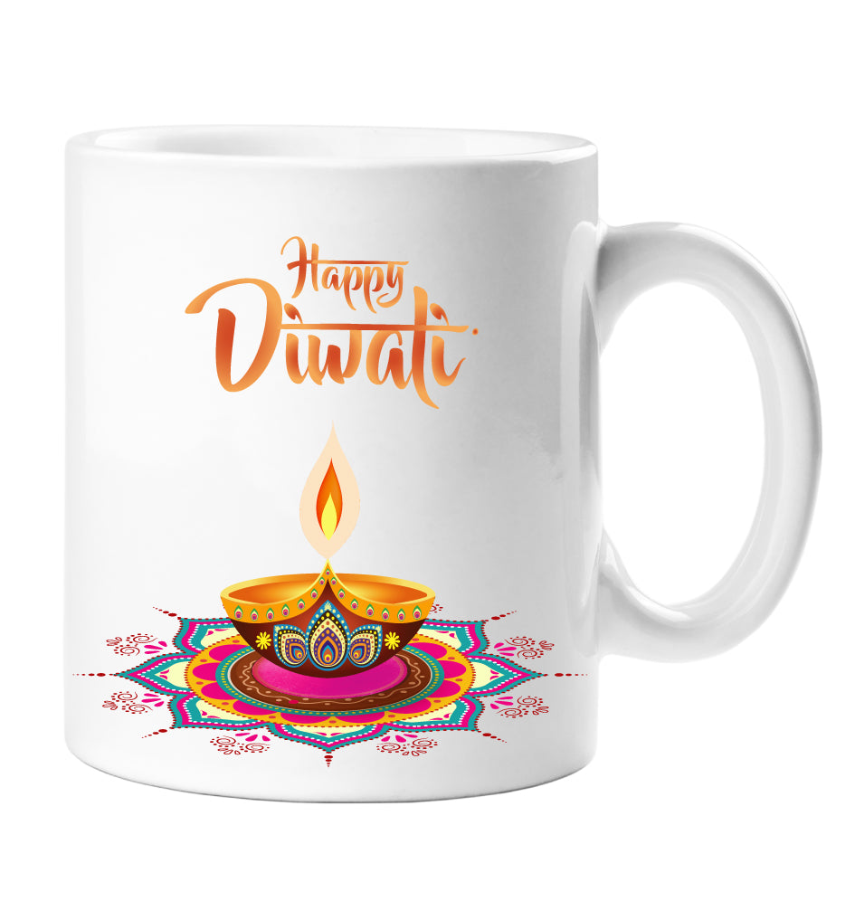 Diwali Mug Gifts for The Best Diwali Ever Ganesh Cup Rangoli Diwali Di